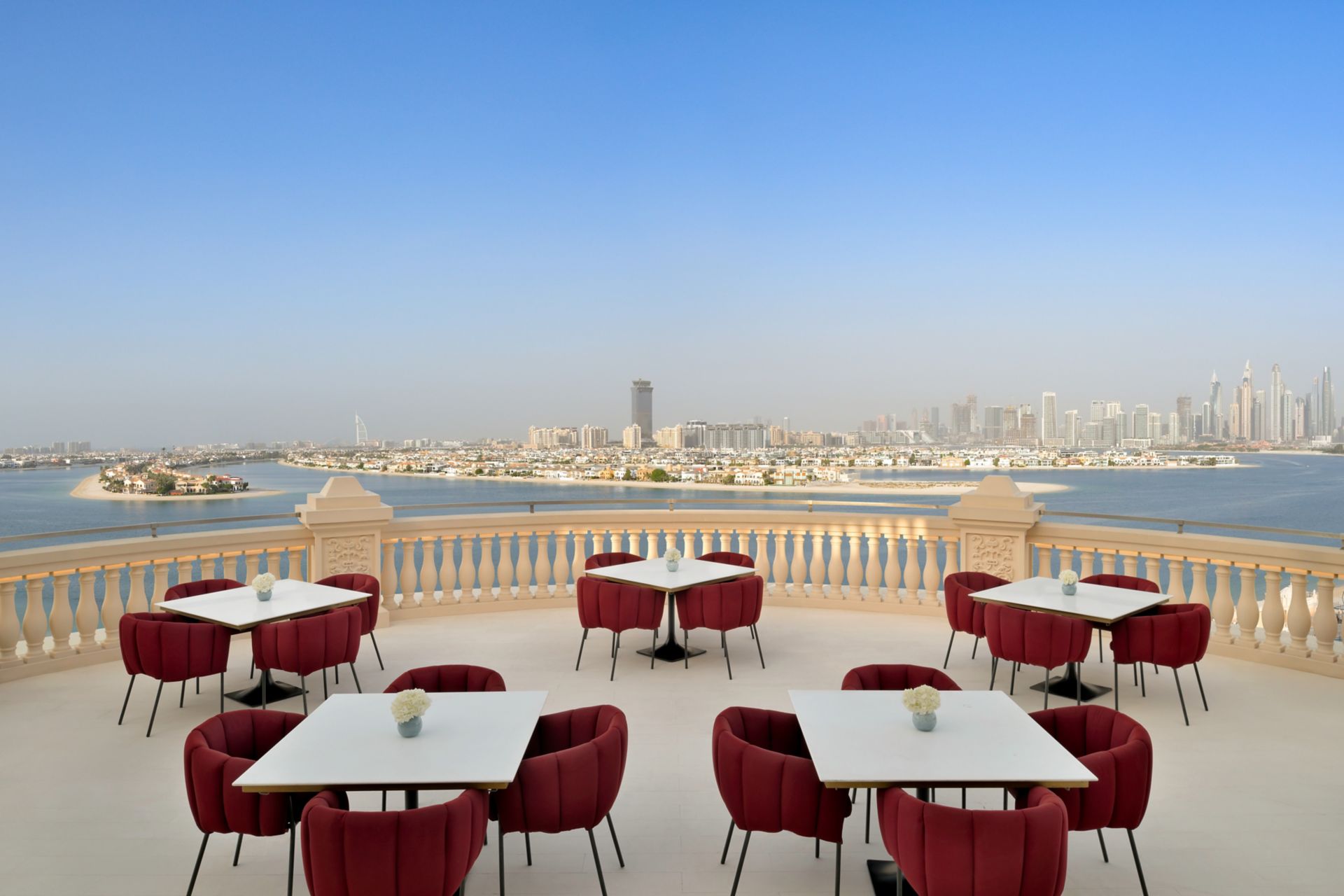 Raffles Club Lounge Dining at Raffles The Palm Dubai | Raffles Hotels ...