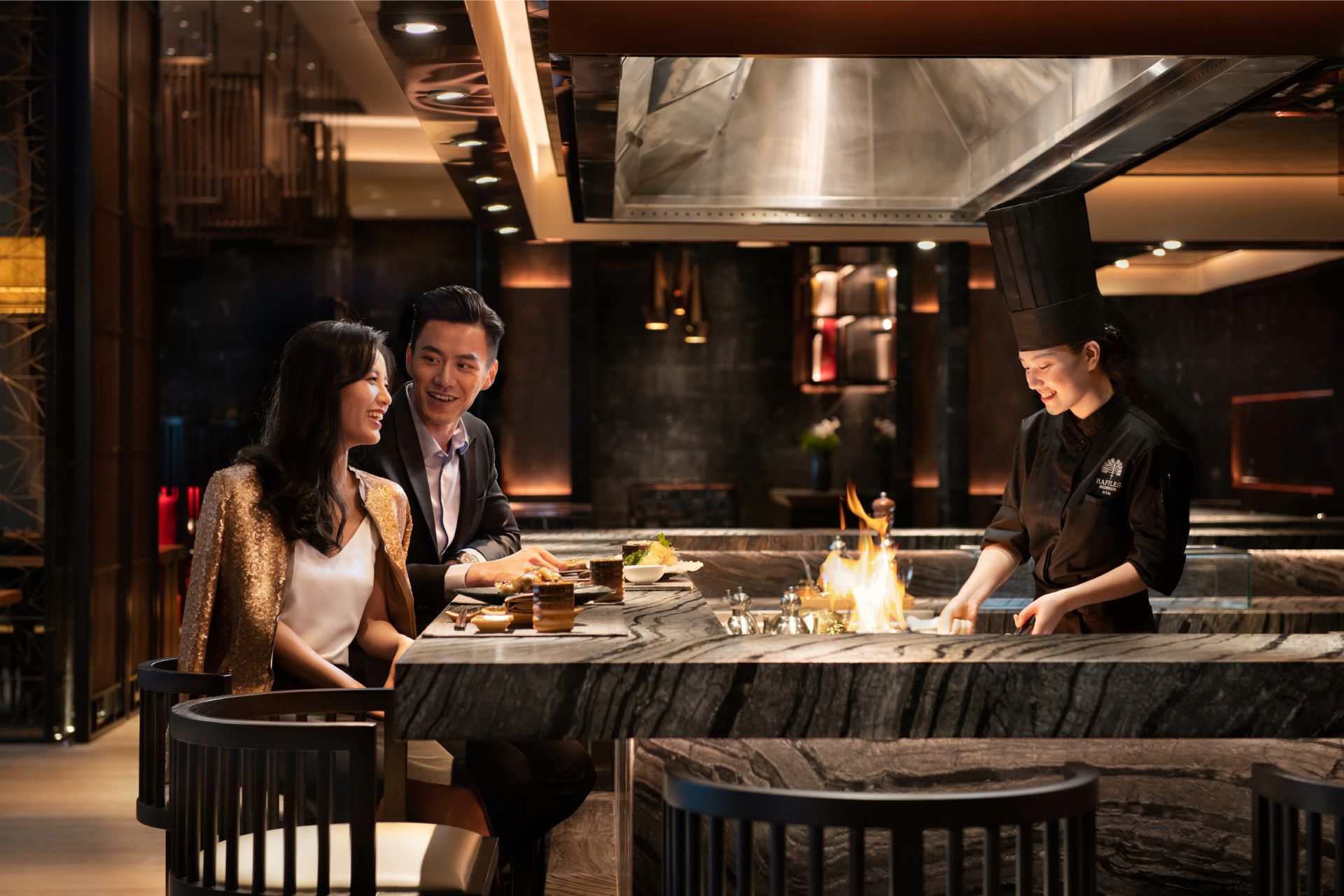 Dining at Raffles Shenzhen