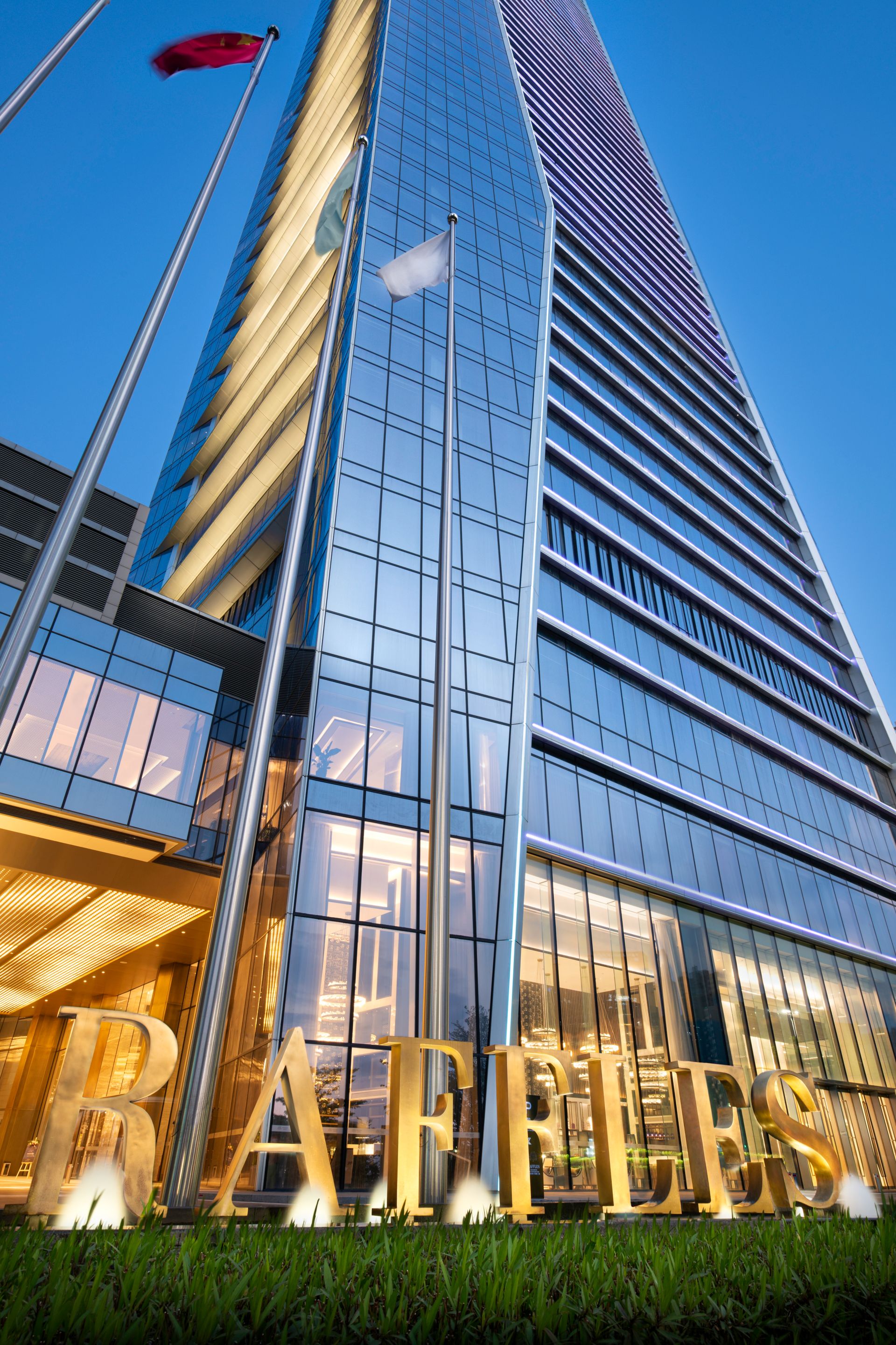 About at Raffles Hotel