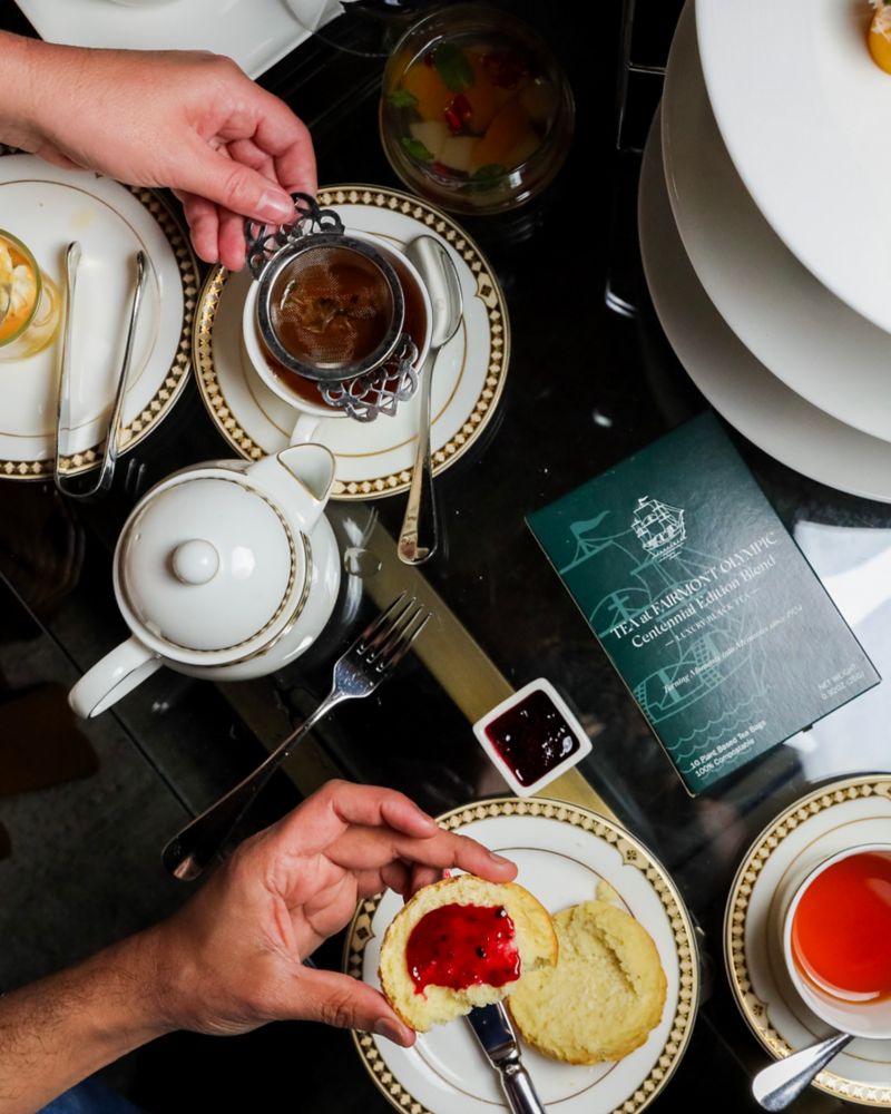 The Olympic Bar | Afternoon Tea in Seattle