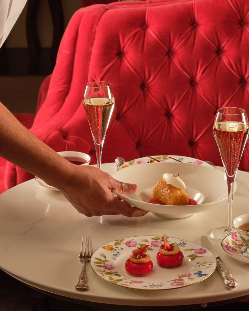 The Rose Lounge | Best Afternoon Tea |Sofitel London St James