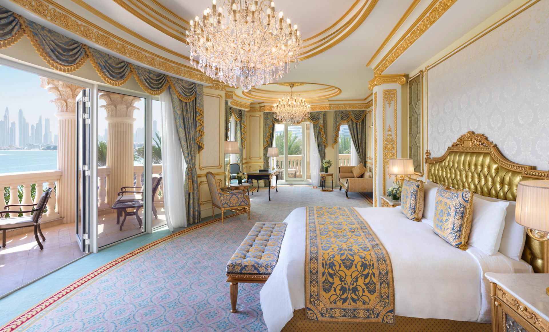 Rooms & Suites at Raffles The Palm Jumeirah