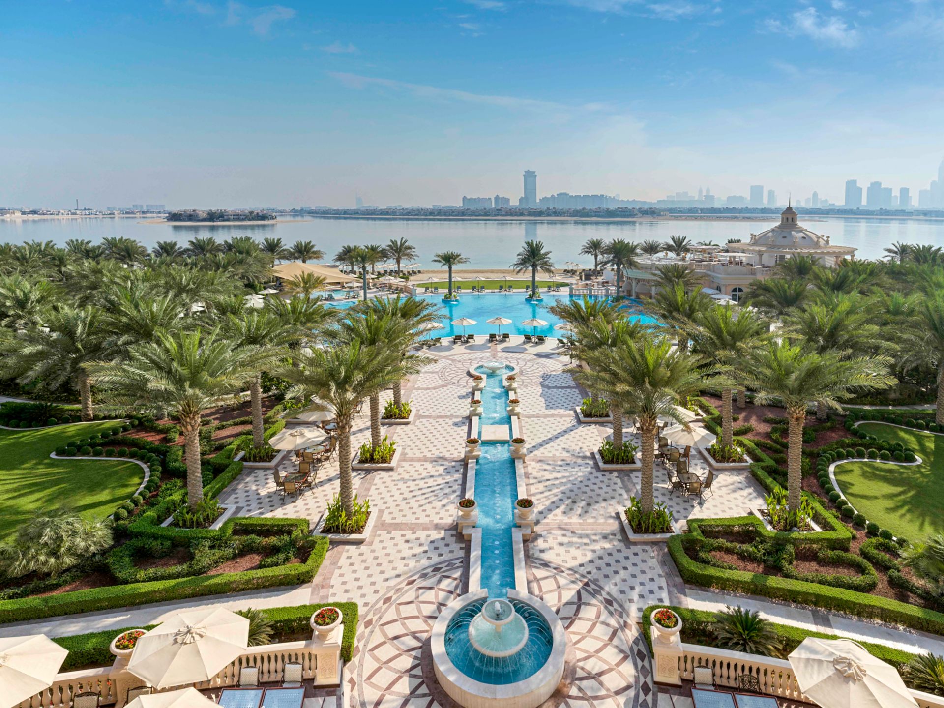 Pool & Beach Day Pass at Raffles The Palm Jumeirah