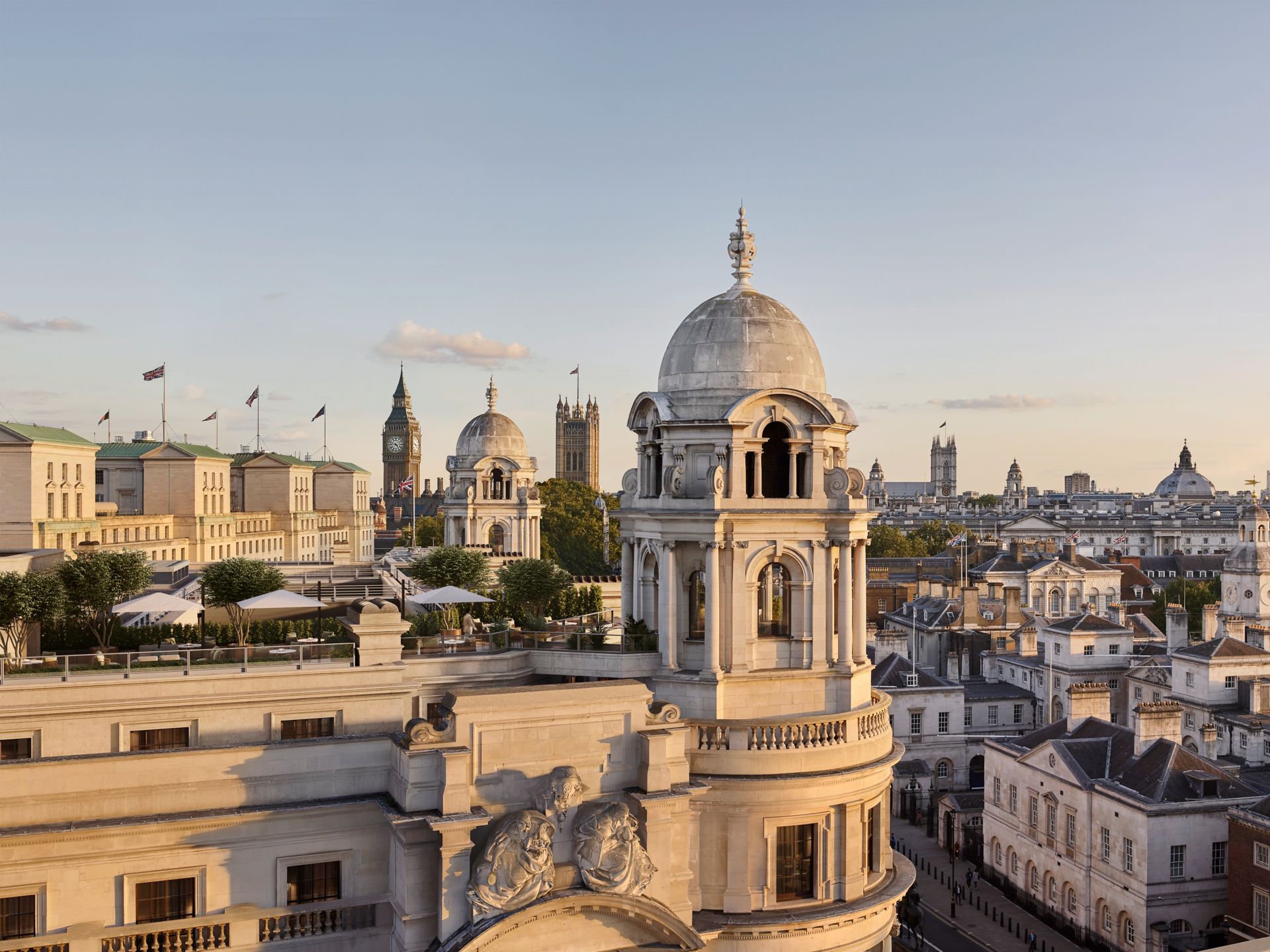 Dining at Raffles London