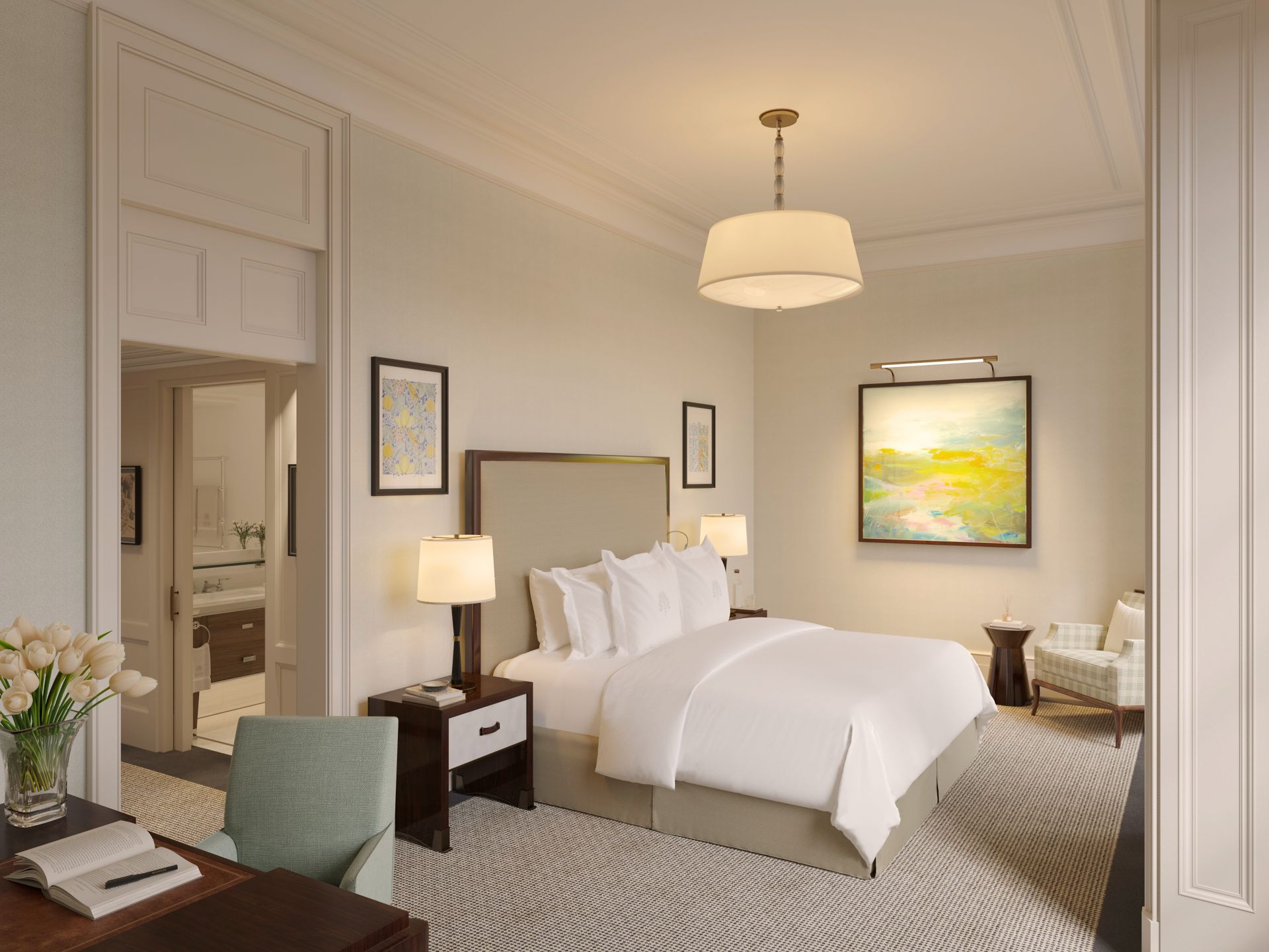 Welcoming Spring at Raffles