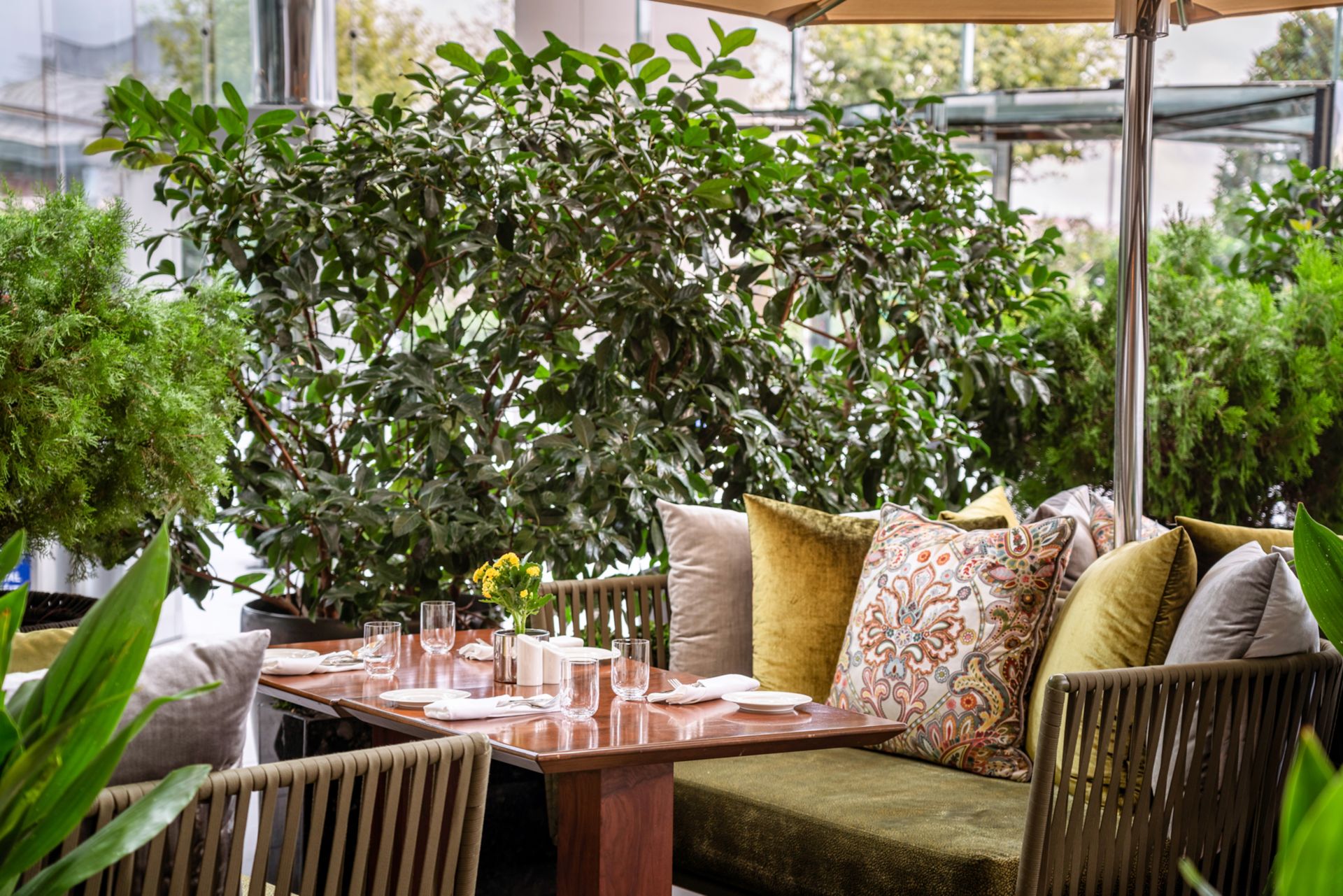 Welcoming Spring at Raffles