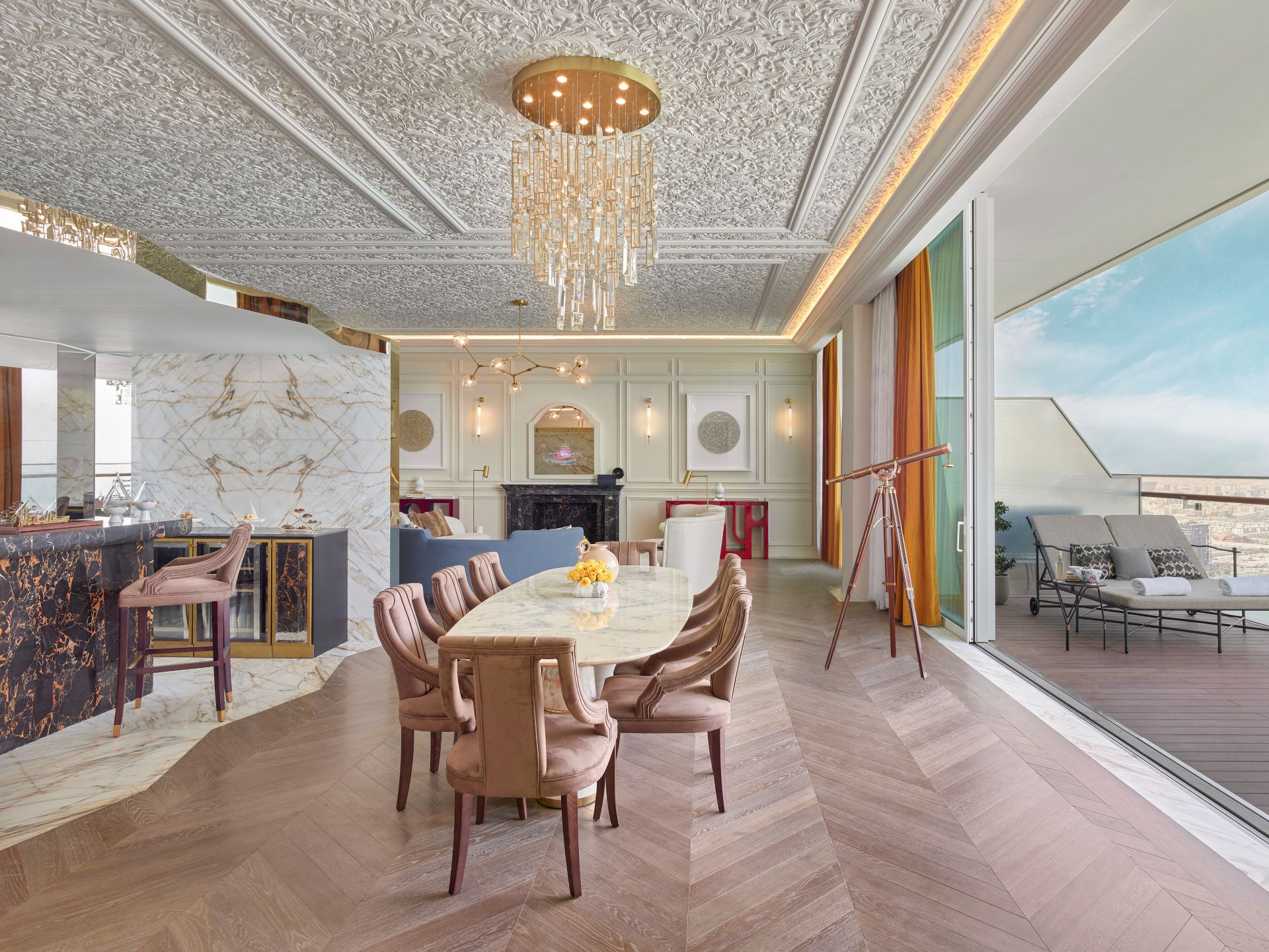 Raffles In-Suite Dining - Raffles Doha