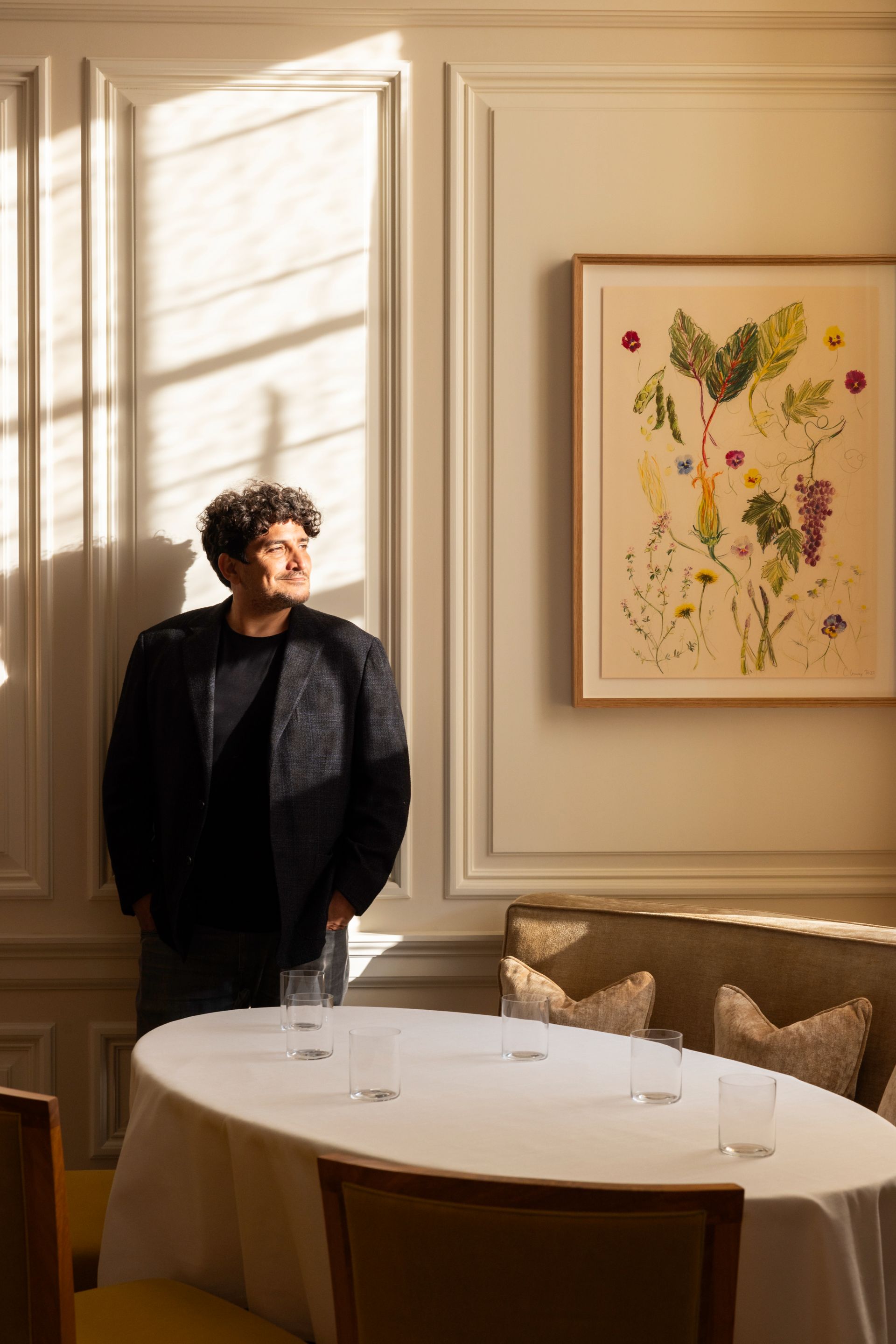 Dining at Raffles London