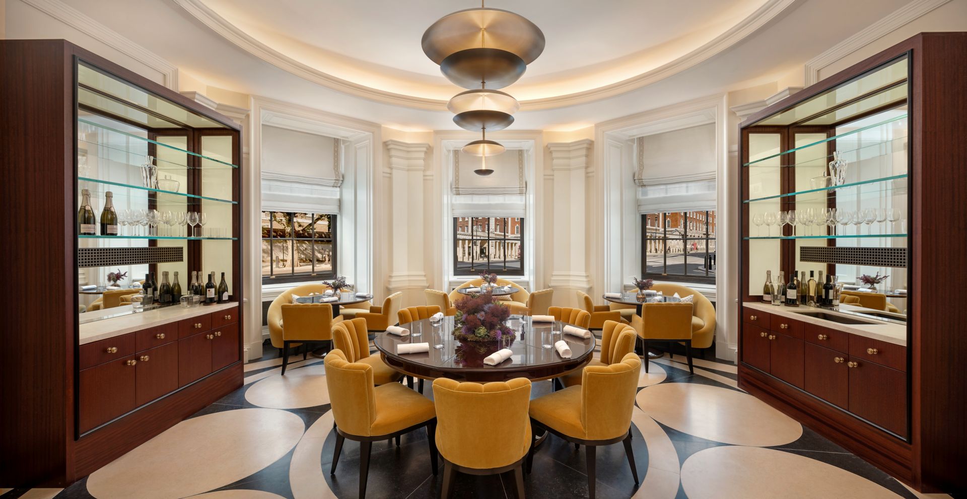 Dining at Raffles London