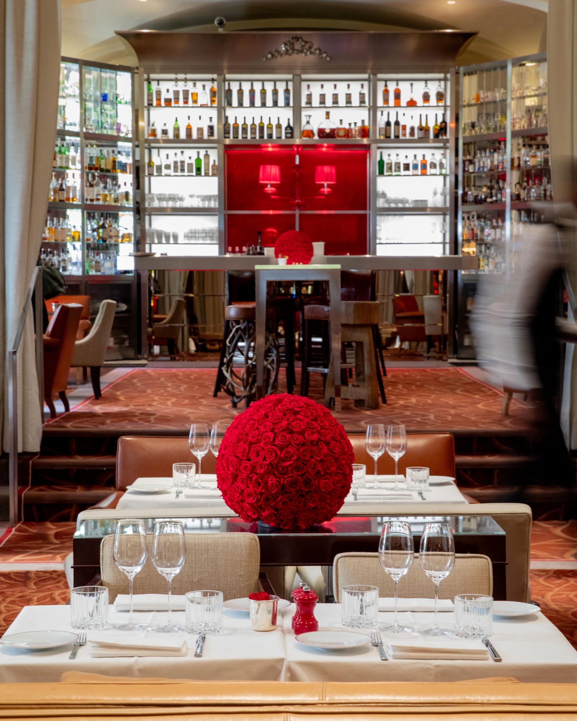 Dining at Raffles Paris