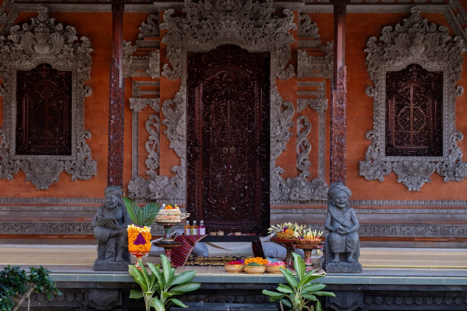Balinese Temple Interior Tirta Empul: Bali's Sacred Pool Of