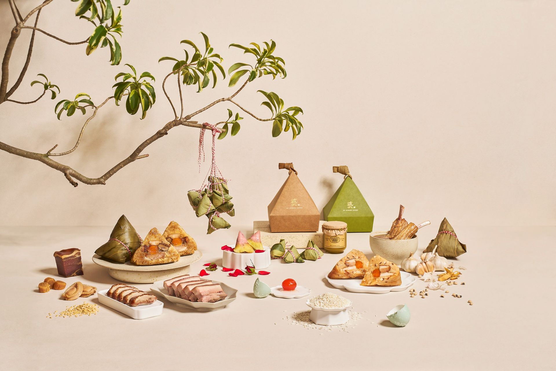 Dragon Boat Festival Rice Dumpling at Raffles Singapore