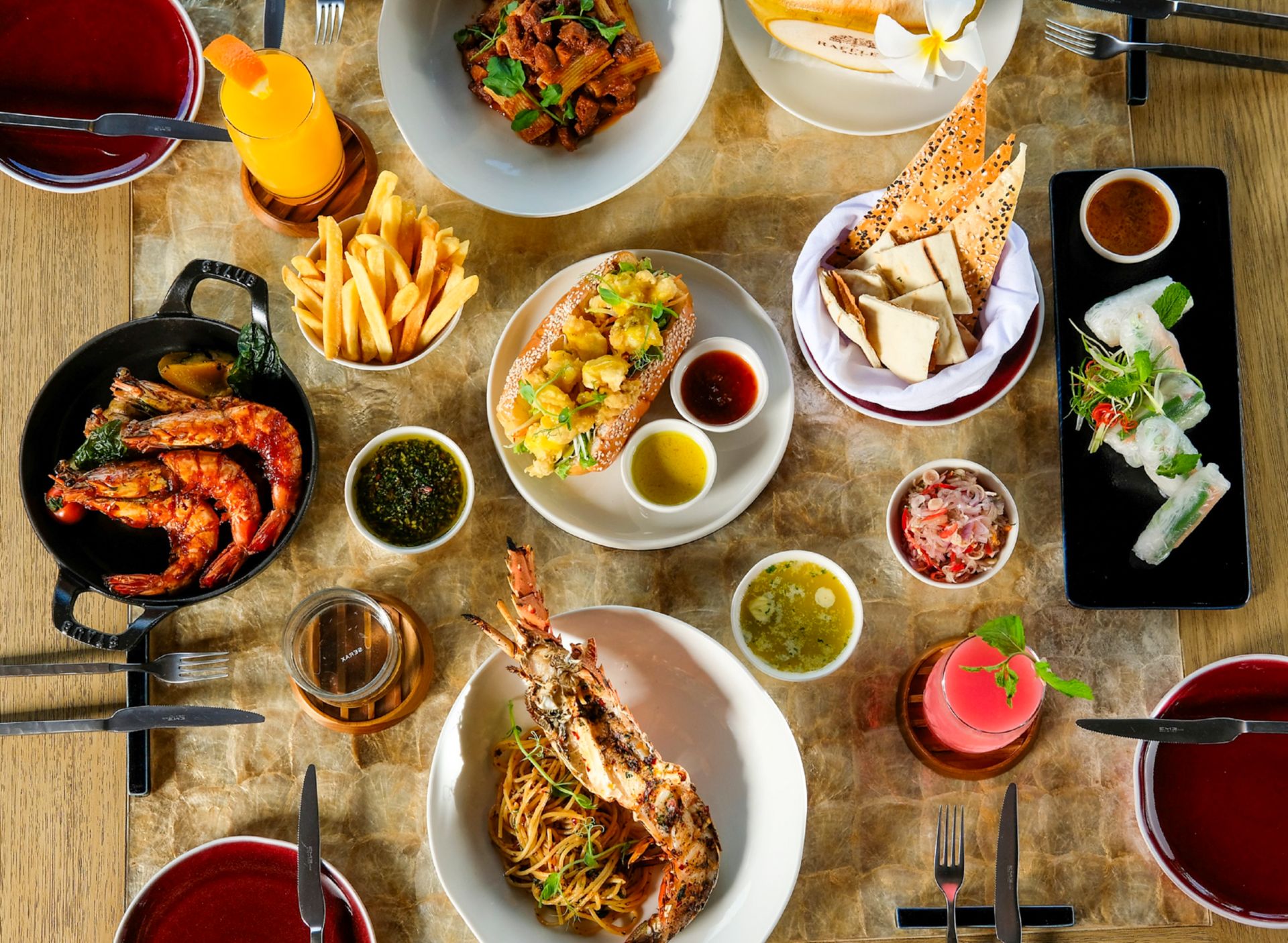 Dining at Raffles Bali