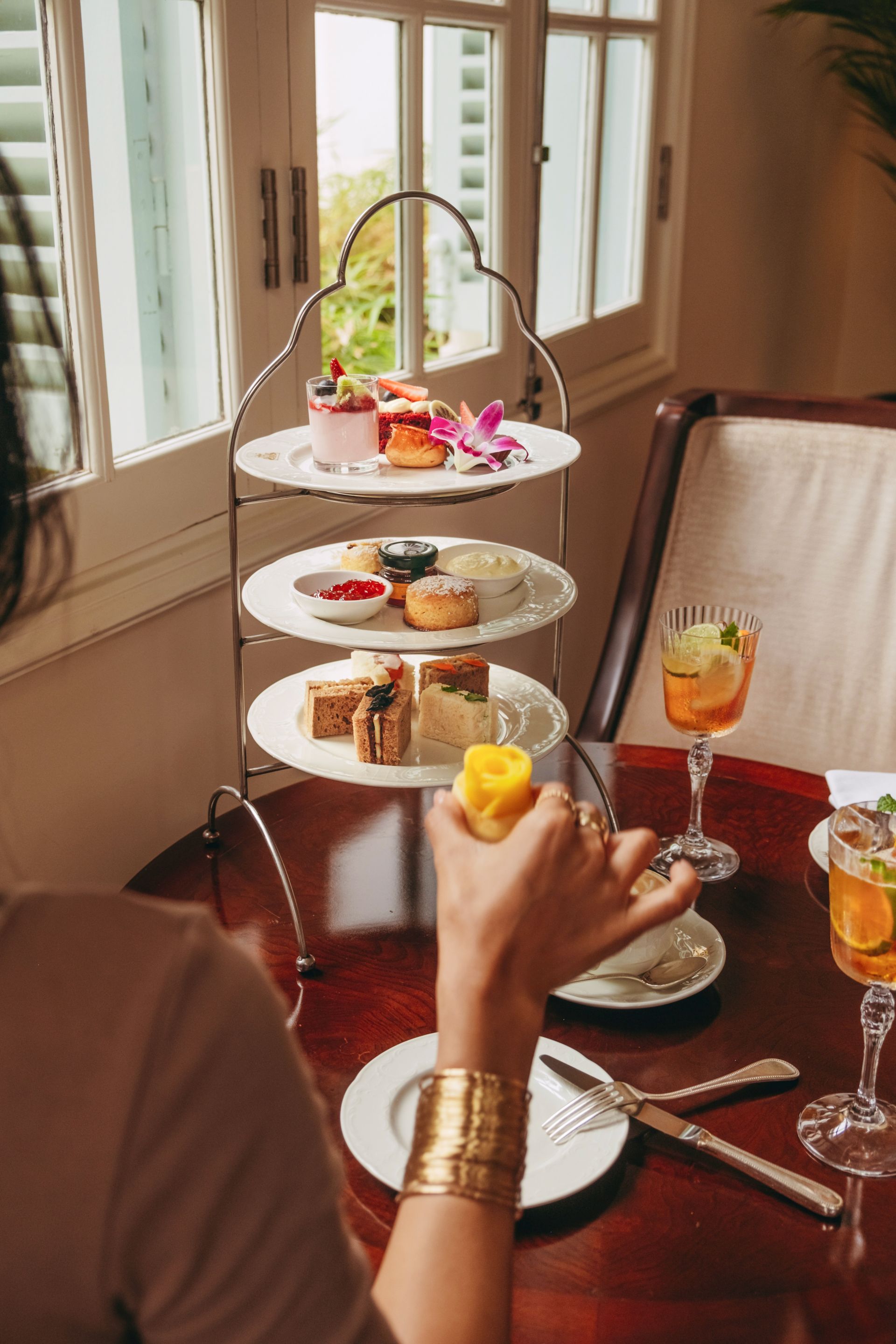 The Femme Fatale Afternoon Tea Set: Raffles Hotel Le Royal Phnom Penh ...