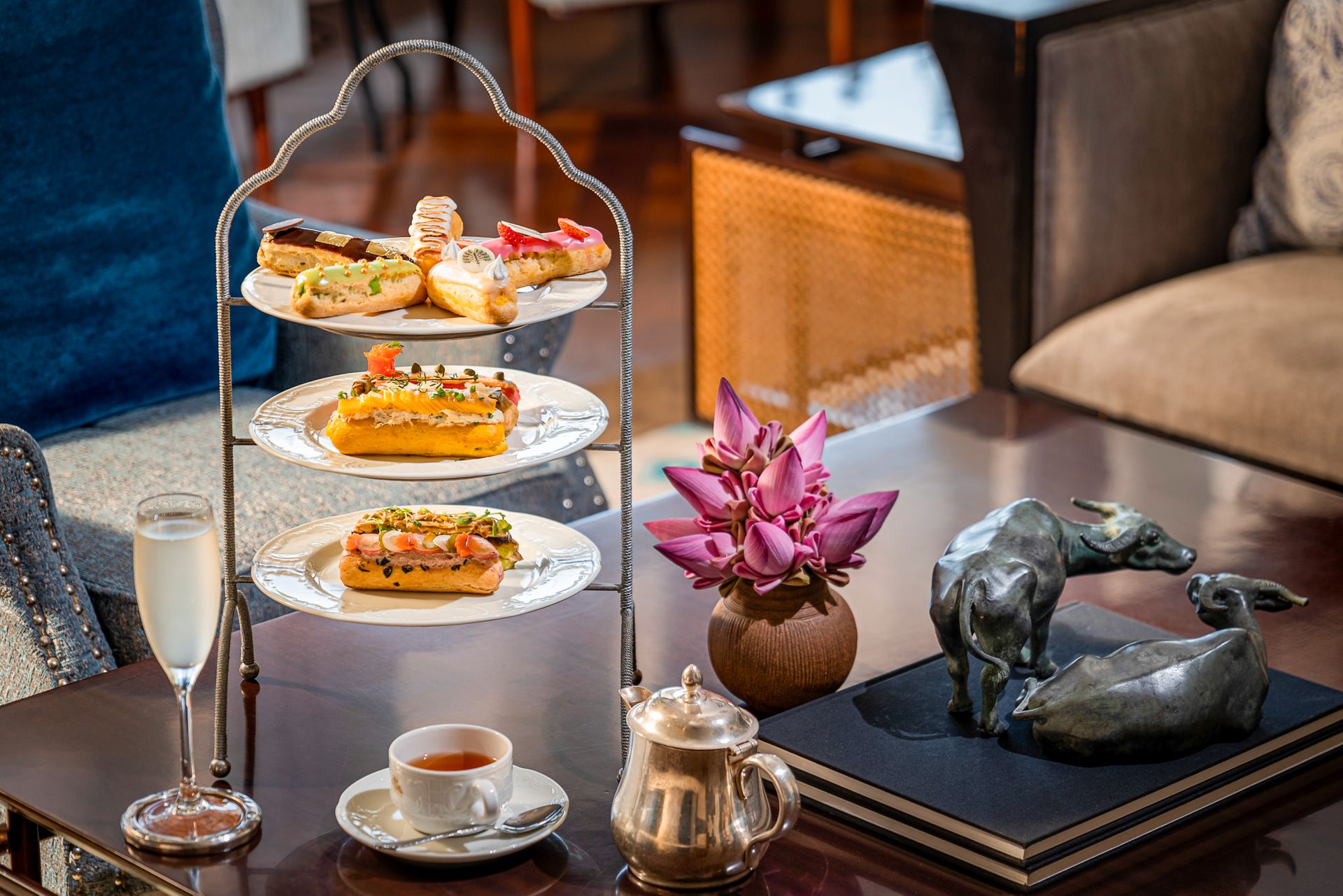 Afternoon Tea at Raffles Siem Reap